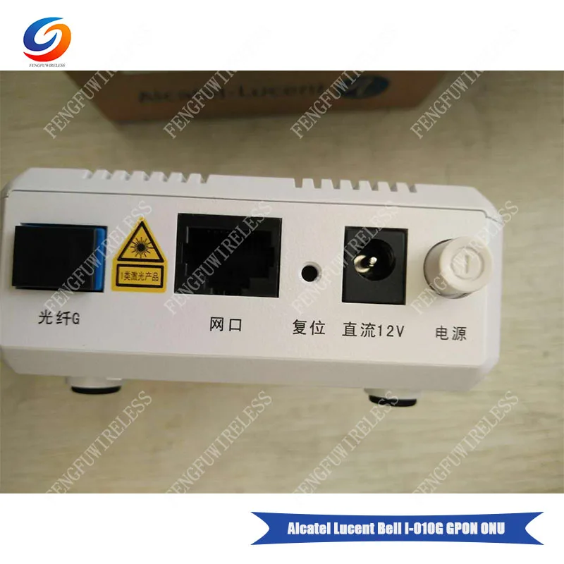English Version I-010G GPON ONU Original Alcatel Lucent Bell FTTH ONT I ...