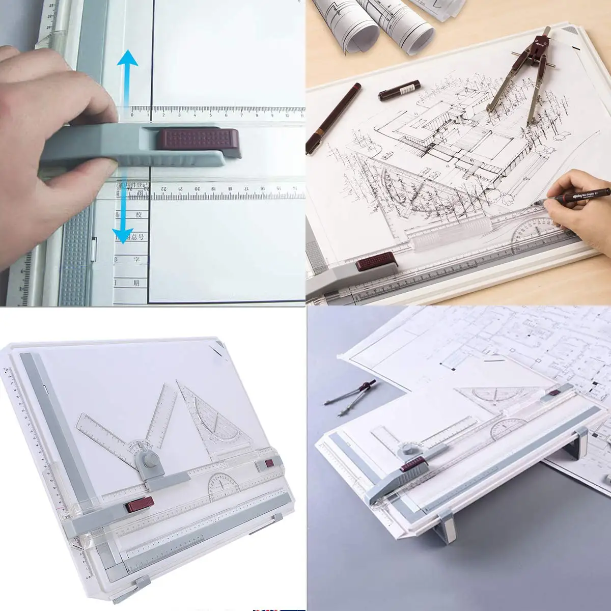 MyLifeUNIT A3 Drawing Board Drafting Board Straightedge Drafting T ...