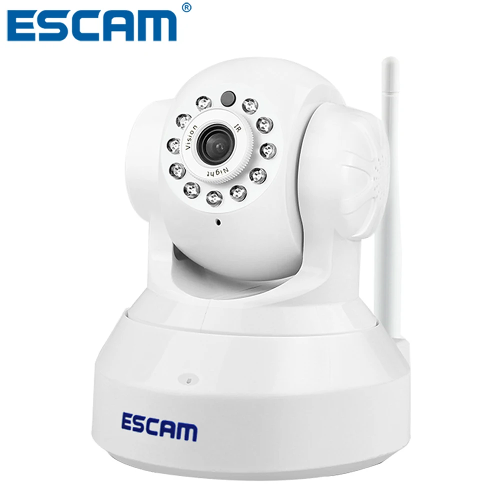 ESCAM QF001 720P Mini WiFi IP Camera CCTV home security Camera System P2P IR Cut Night Vision ...