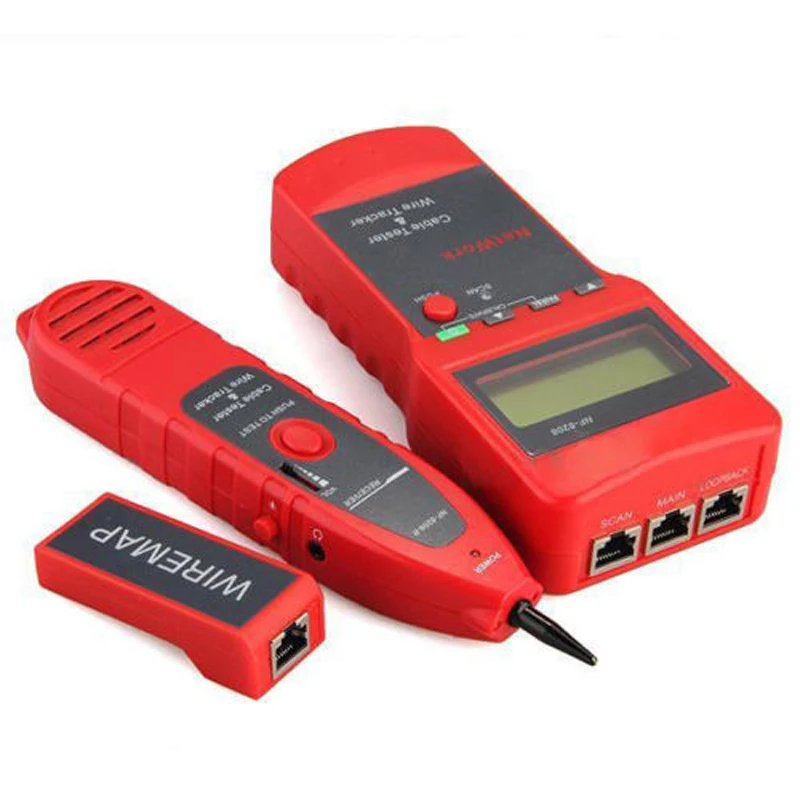 Nf 8208 Ethernet Lan Network Cable Tester Detector Inspection Cat5e Cat6e Rj45 Wire Tracker