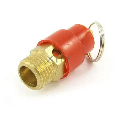 1/4"BSP Thread Plastic Cap Air Compressor Safety Pressure Relief Valve ...