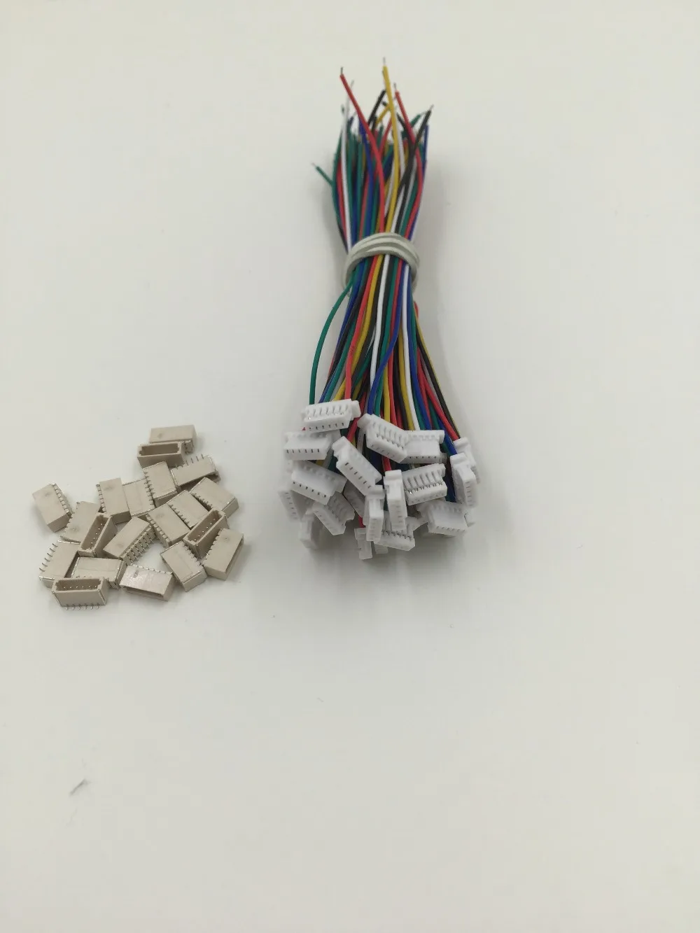 Connecteur Micro JST SH femelle à 6 broches avec fil et connecteur mâle, 1.0mm, 5 ensembles ...