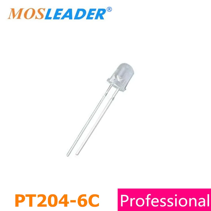 Mosleader DIP PT204 6C 1000PCS PT204 3mm Phototransistor Water clear high quality|water|water ...