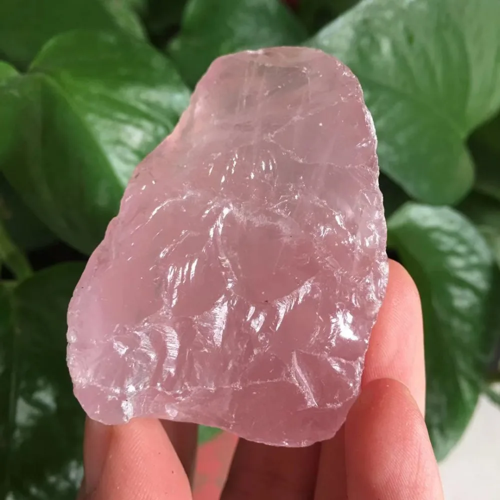 Rocks & Geodes Home & Living Raw Rose Quartz Crystal Large etna.com.pe