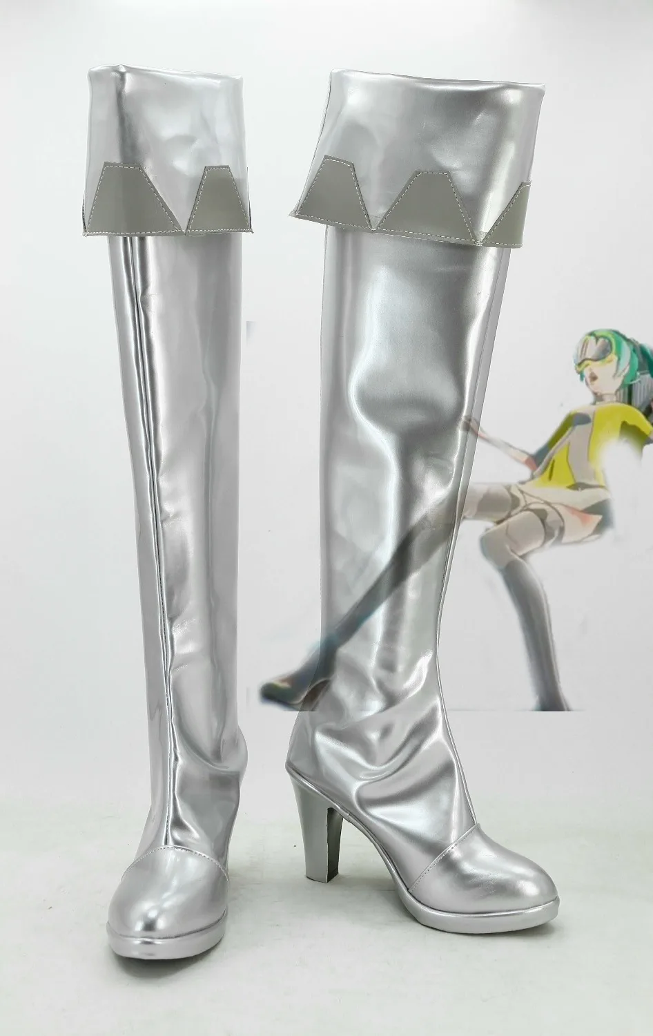 Hatsune Miku Namie Amuro High Heel Cosplay Shoes Boots Anime Halloween ...