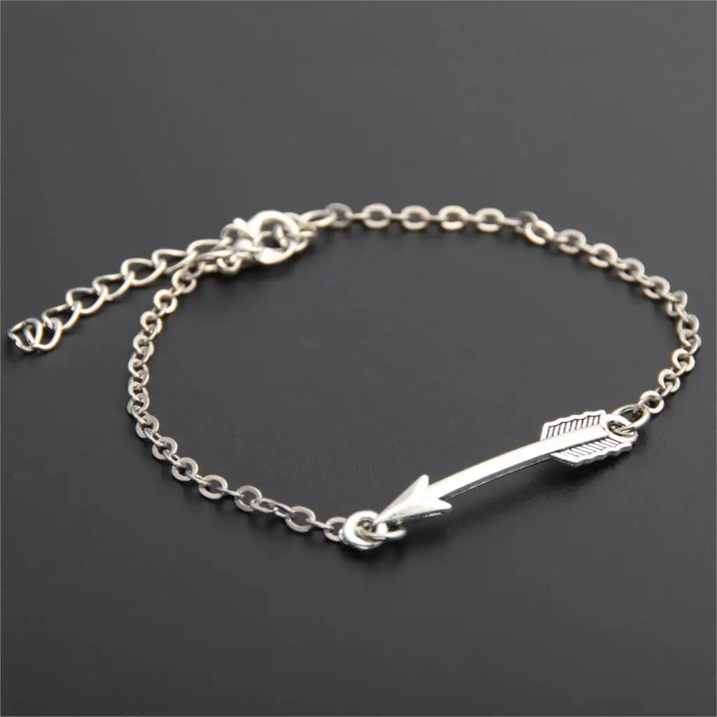 1pc Silver Color Arrow Bracelet Arrow Head Jewelry Gift For Traveler Outdoors Gift Wanderlust ...