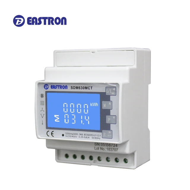 SDM630M-DI Digital Input RS485 Modbus Din Rail Three Phase, 53% OFF