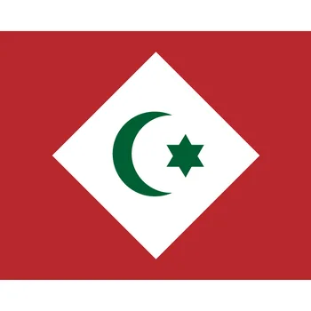 3x5 Feet 90*150cm 60*90cm Republic Of The Rif Flag 100D Polyester banner