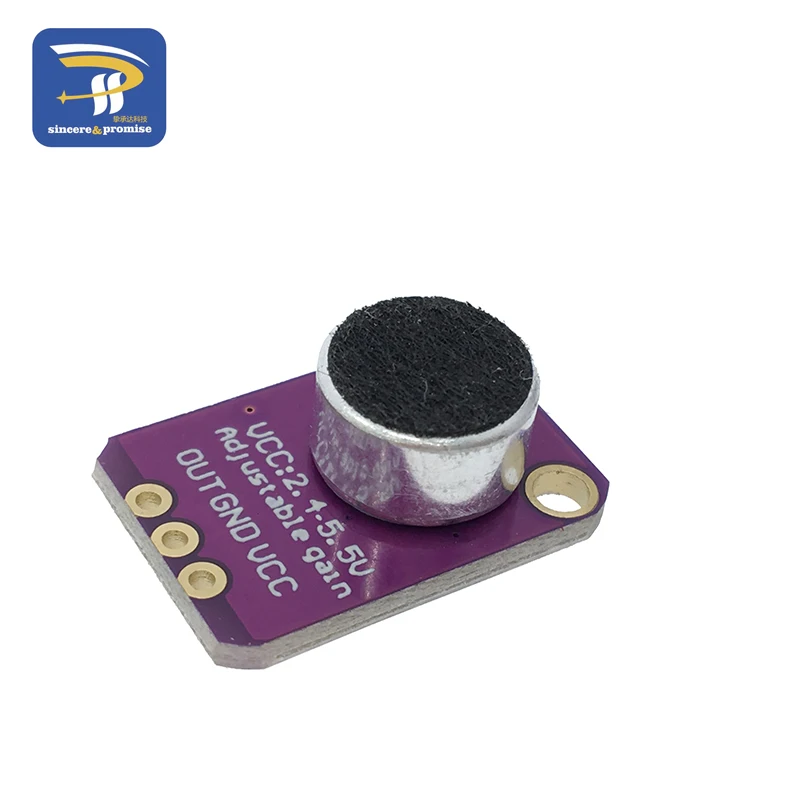 GY-MAX4466 Electret Microphone Amplifier Module MAX4466 Adjustable Gain ...