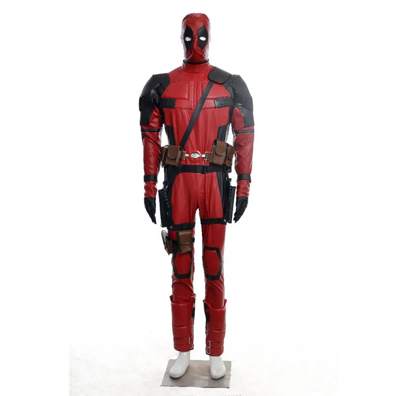 2016 Newest Marvel Deadpool Costume custom made Superhero Costume ...