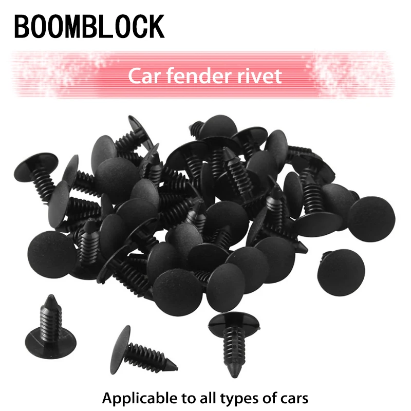 50x Auto Car Door Trunk Bumper Clips Retainer Fender Rivet For ...