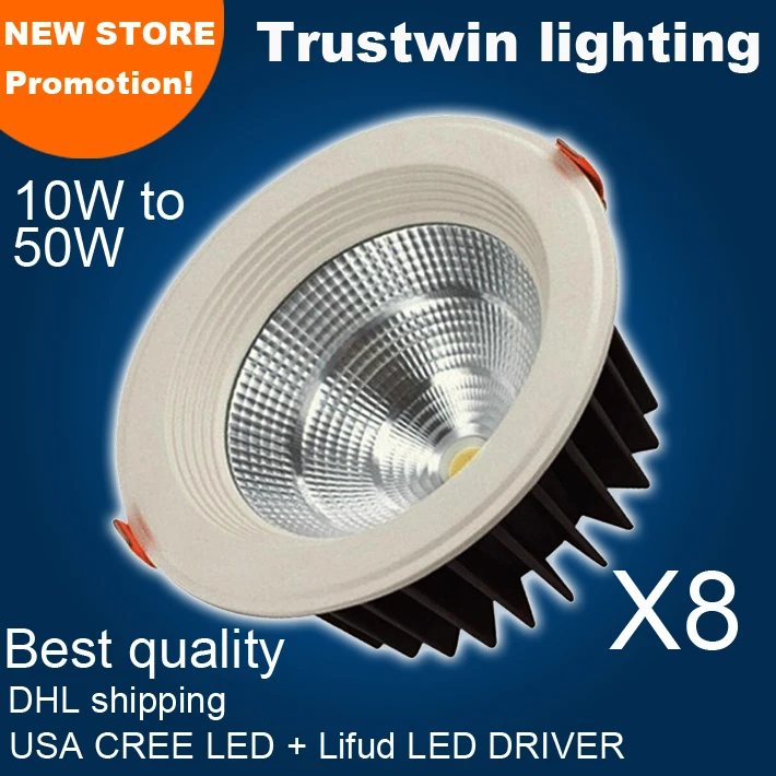 Fast Shipping With Cree Led Downlight Cri 80 Ra Recessed Led Ceiling ...