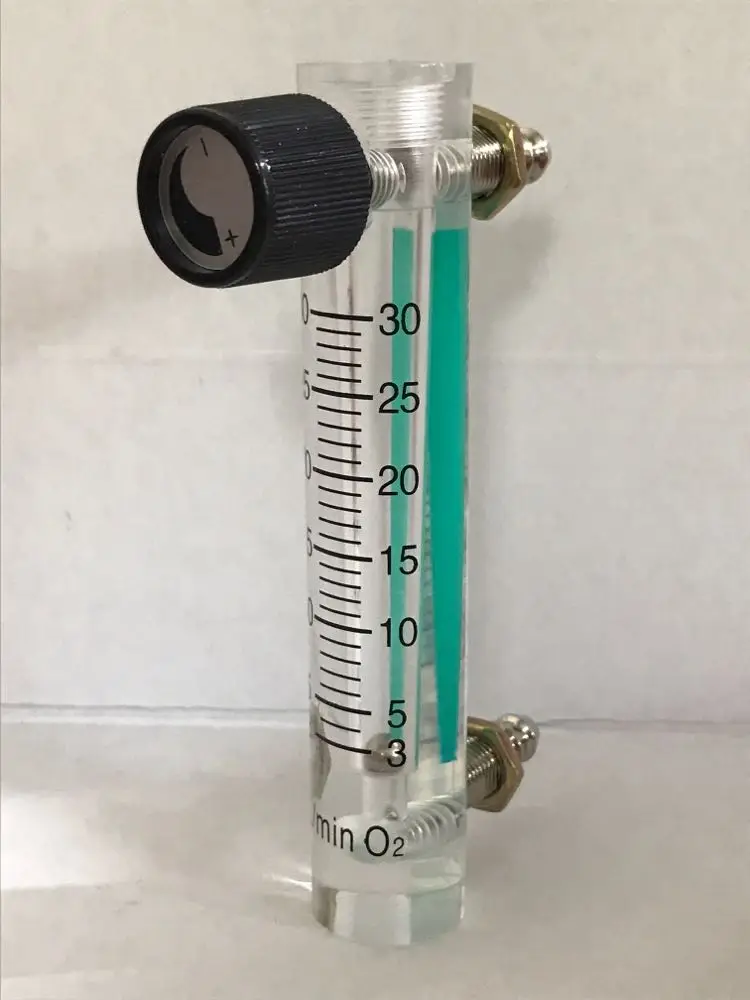 Acrylic-Gas-Air-Oxygen-Flow-Meter-Flowmeter-Countor-Indicator-O2-With ...
