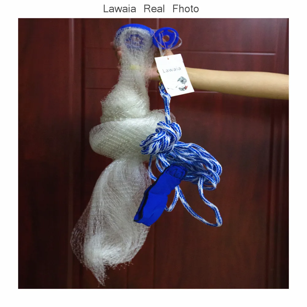 Cheap Price Lawaia American Hand Cast Net Diameter 2.4- 7.2m Fishing ...