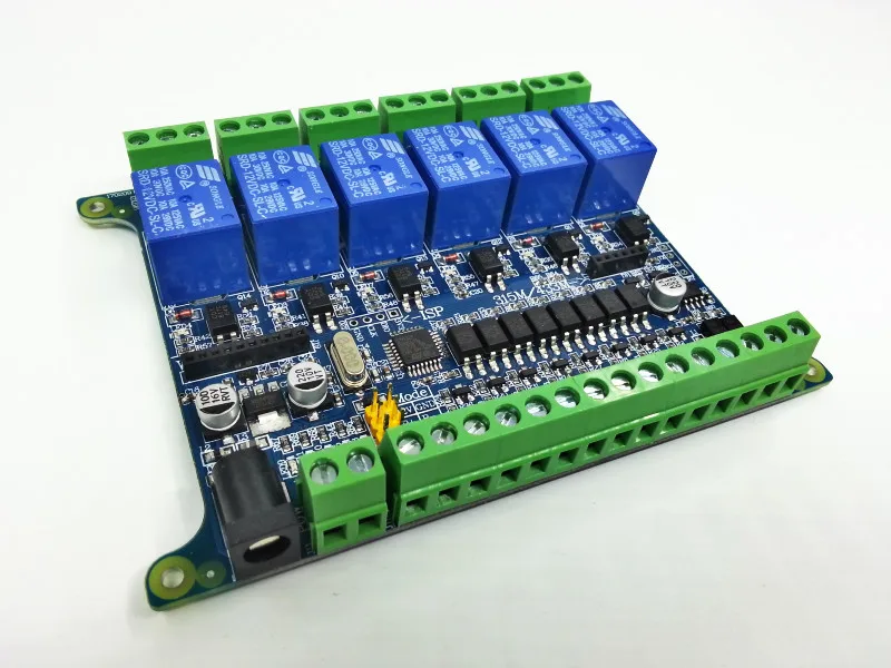 Module de relais Modbus RTU 6, RS485 | AliExpress