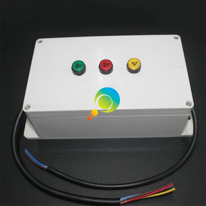 New-manual-button-red-green-yellow-mini-led-traffic-light-control ...
