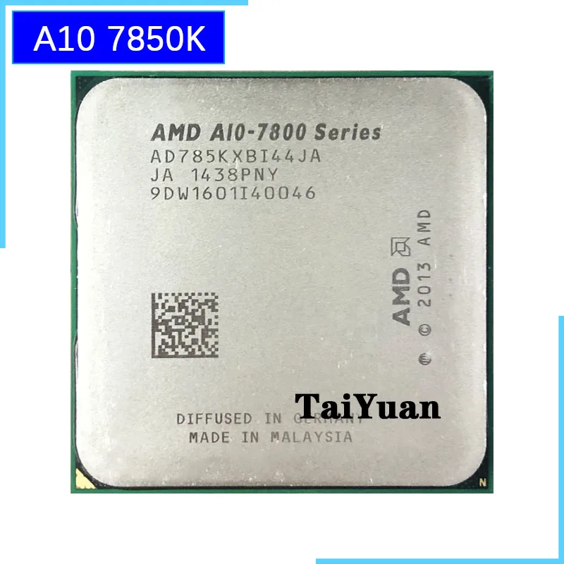 Amd A10-series A10-7850k 7850 A10 7850k 3.7 Ghz Quad-core Cpu Processor Ad785kxbi44ja ...