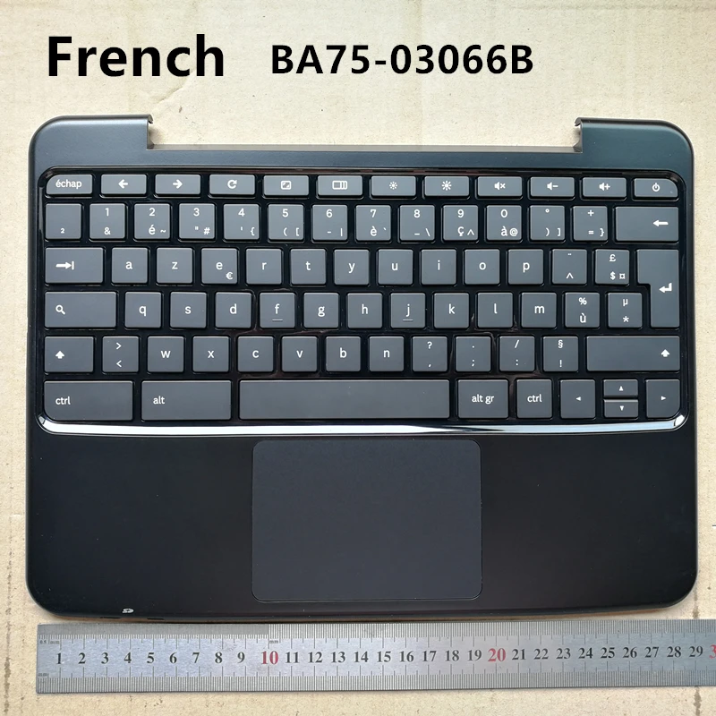 French/Germany layout new laptop keyboard with touchpad palmrest for ...