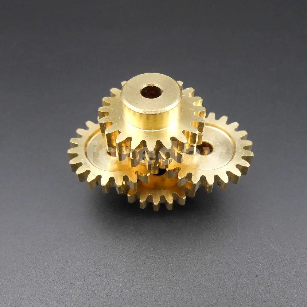 5PCS X NEW HQ Brass Gear 1 Modulus 20 Teeth Aperture=4mm Tight Fit DIY ...