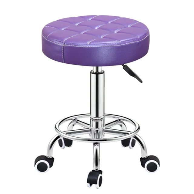 Simple bar stool salon chair bar stool hairdressing chair tattoo artist ...