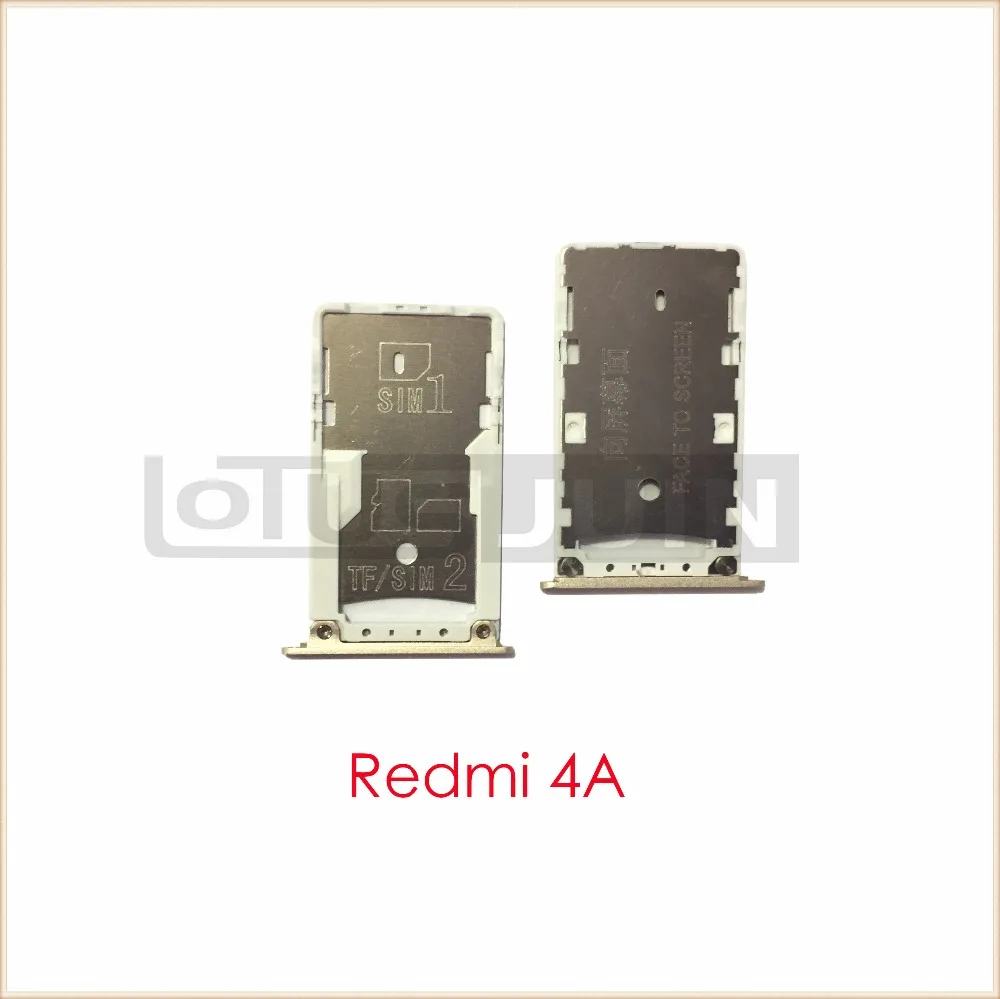 1 adet sim kart yuvası tepsi için xiaomi redmi 4A SIM Tepsi Sim kart ...