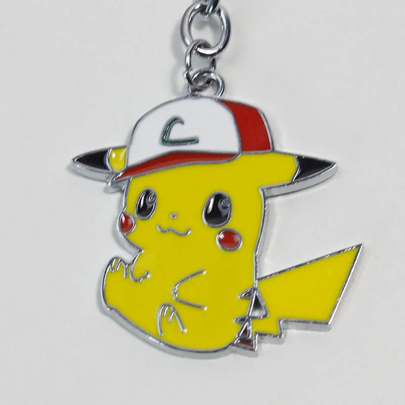 Pokemon Pikachu Anime Metal Keychain - KawaiiMerch.com
