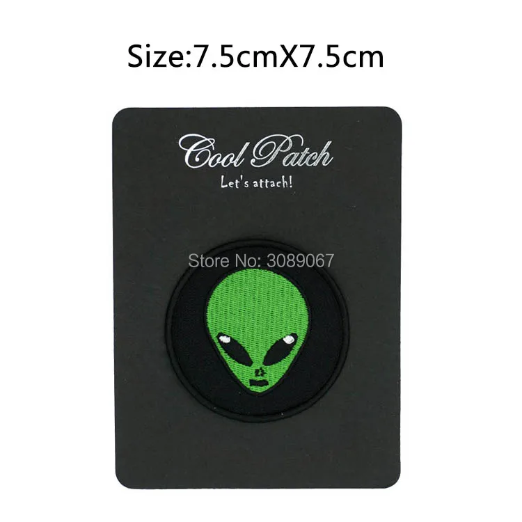 3" Alien Aliens 51 Patch Movie Tv Series Costume Cosplay Halloween ...