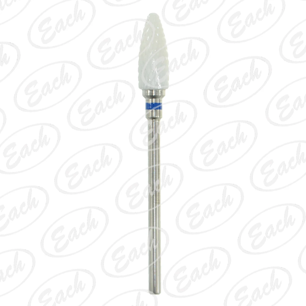 1pcs High quality Nail Drill Bullet Nail bit Zirconia Ceramic Drill Bit ...