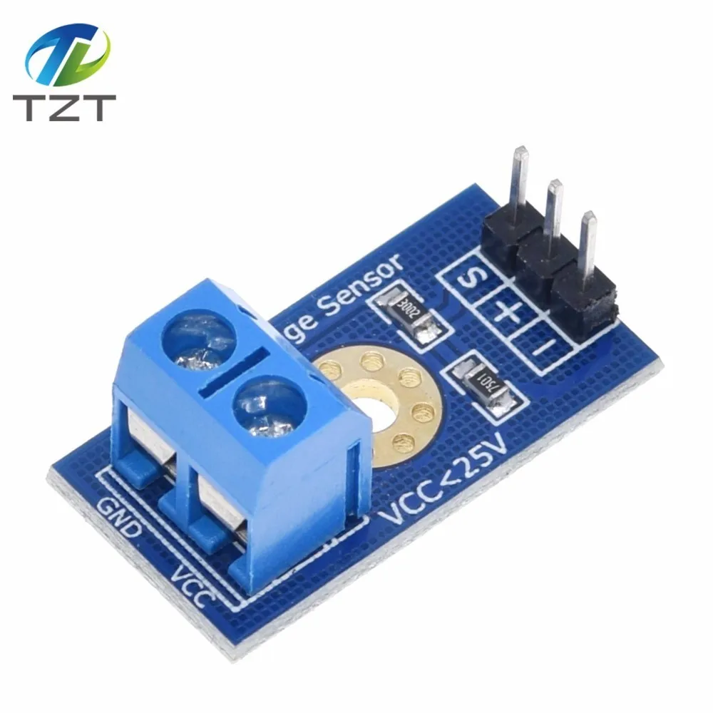 Smart Electronics DC 0-25V Standard Voltage Sensor Module Test ...