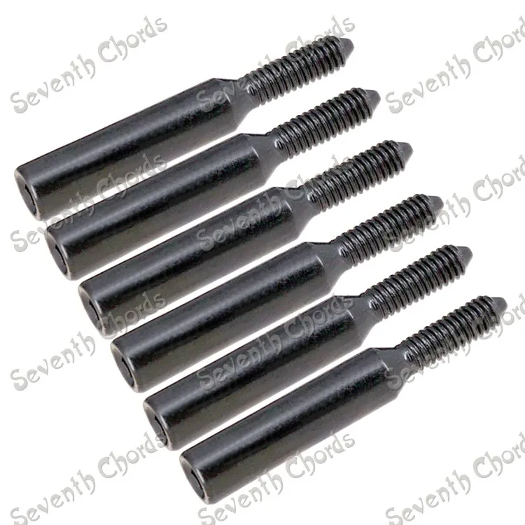 Hexagonal screws/duplex electric guitar violin bridge long stalk screws ...