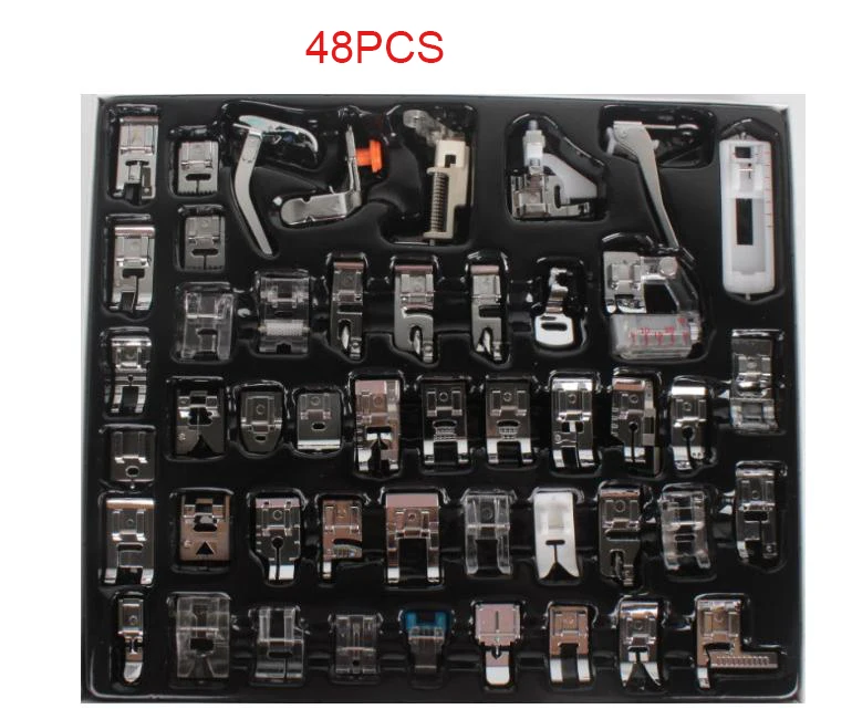 48/52/62pcs Home/Domestic Sewing Machine Feet Presser Sewing Machine ...