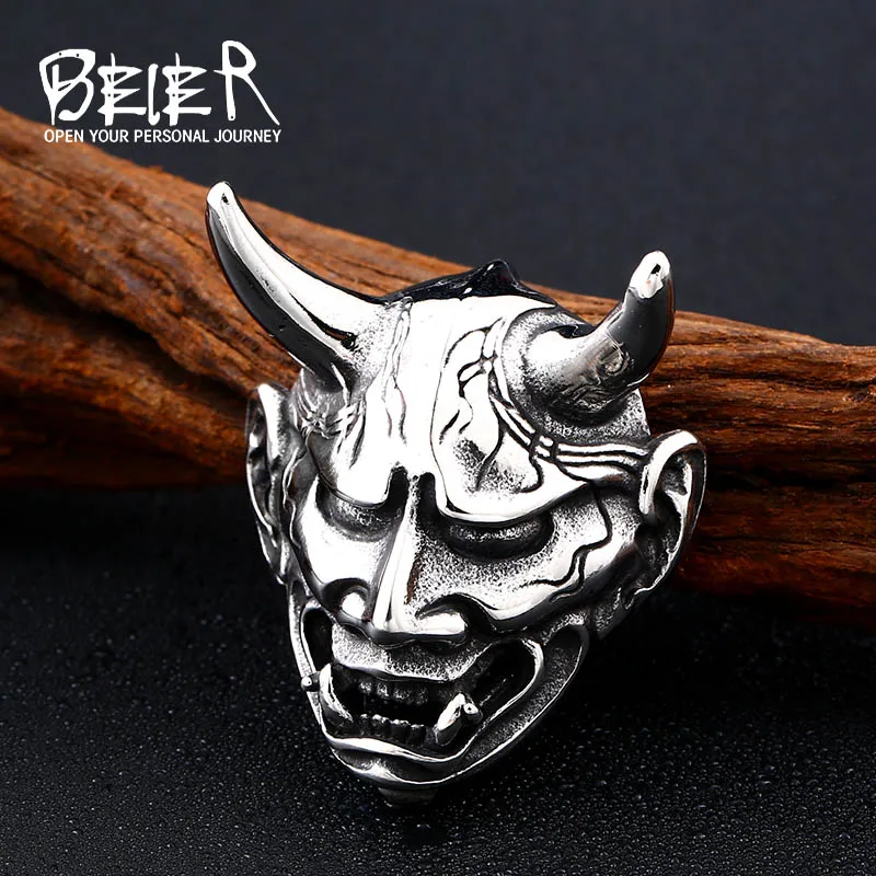 Aliexpress.com : Buy Beier 316L Stainless Steel Vintage Devil Pendant ...