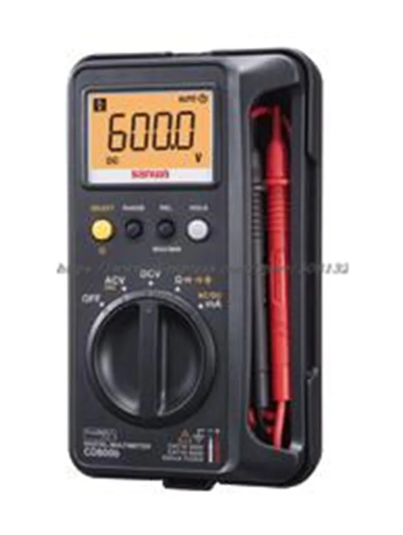 Digital Multimeters/all-in-one Dmm True Rms, Portable Dmm Sanwa Cd800b ...
