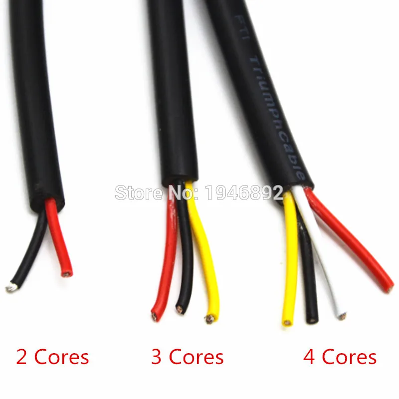 5m Ul 2464 2c 3c 4c 24 26 28 Awg Multi Core Pvc Jacket 50 Off