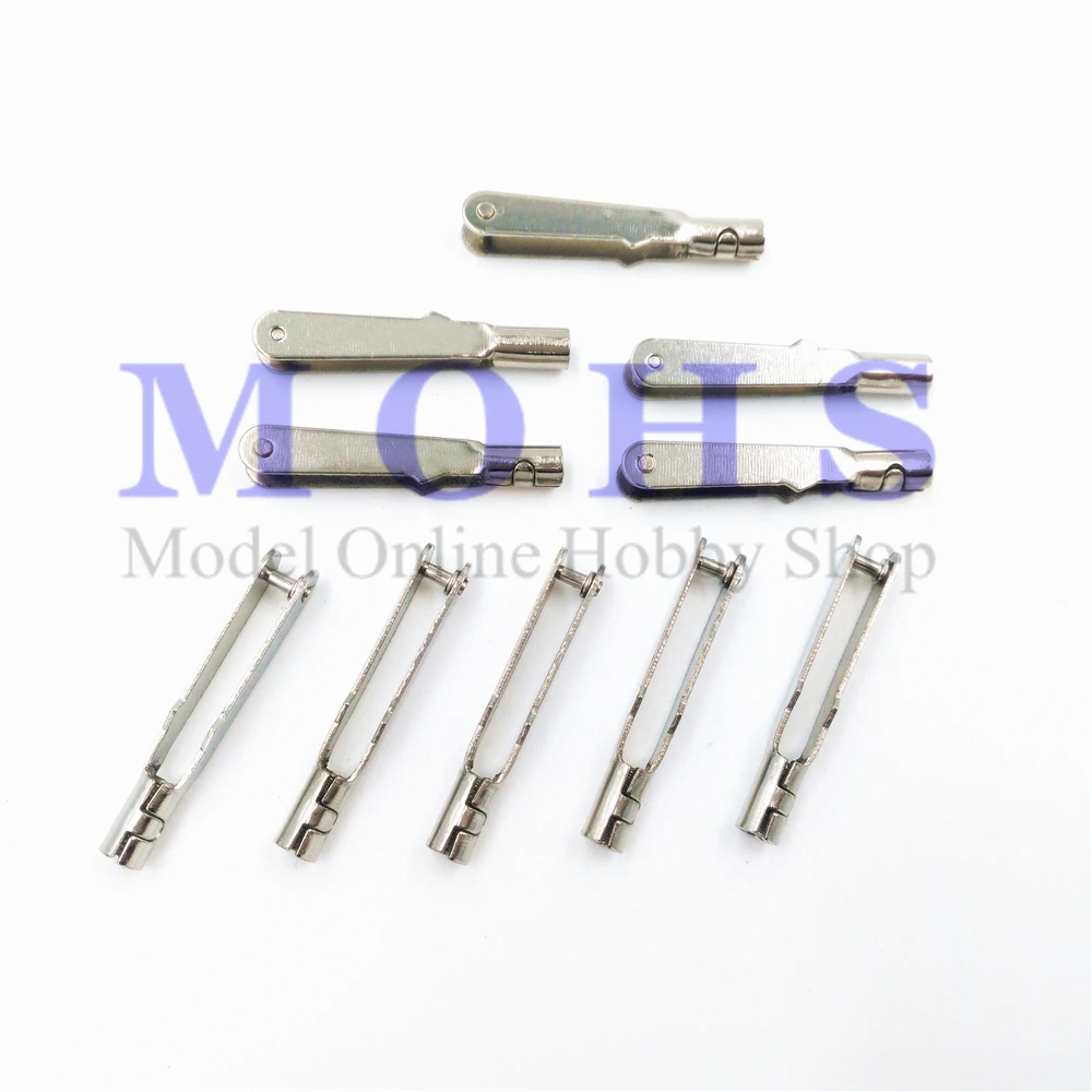 10pcs/lot quick link metal clevis M2mm M3mm threaded metal clevis ...