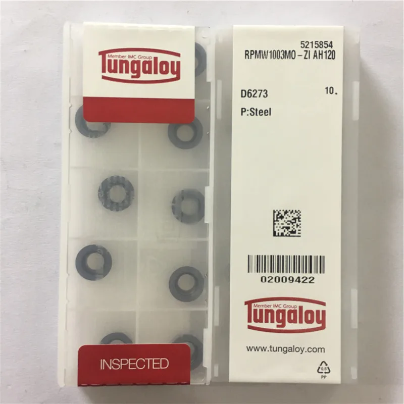 Rpmw1003mo-zi Ah120 100% Original Tungaloy Carbide Insert With The Best ...
