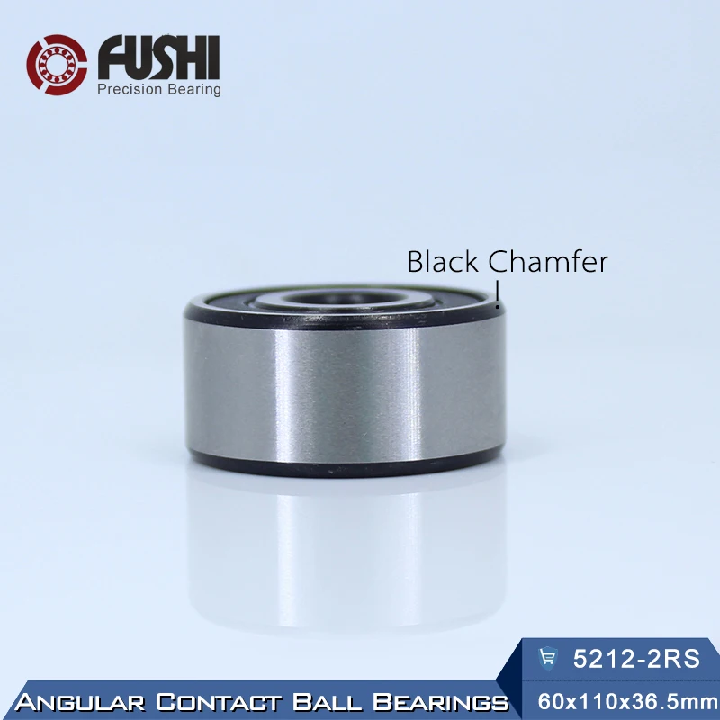 5212 2RS Bearing 60 x 110 x 36.5 mm ( 1 PC ) Axial Double Row Angular ...