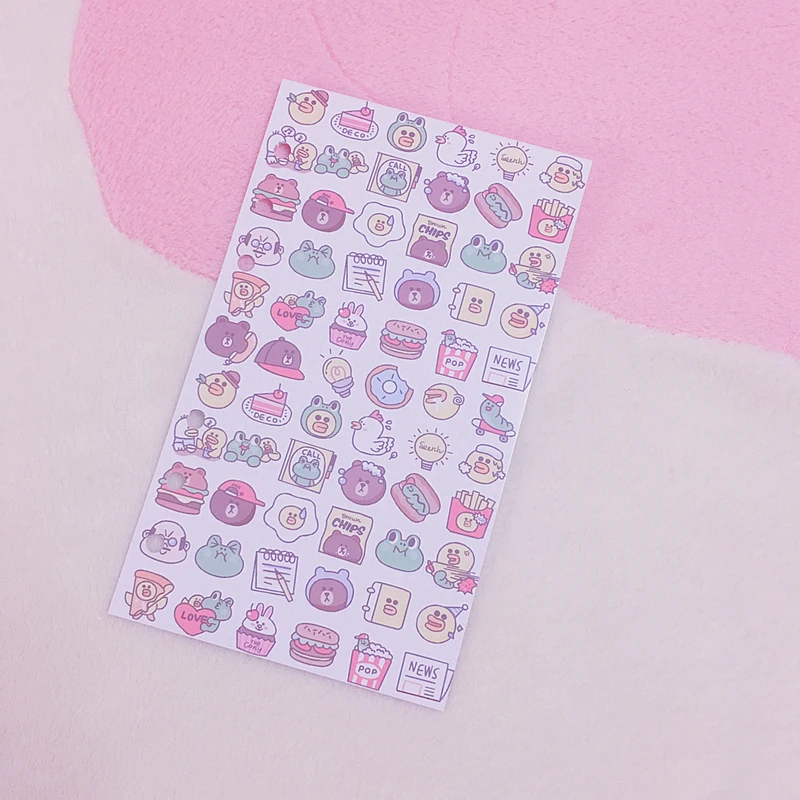 WOKO A6 Original Kawaii Bear frog Spiral Notebook Binder Index Divider ...