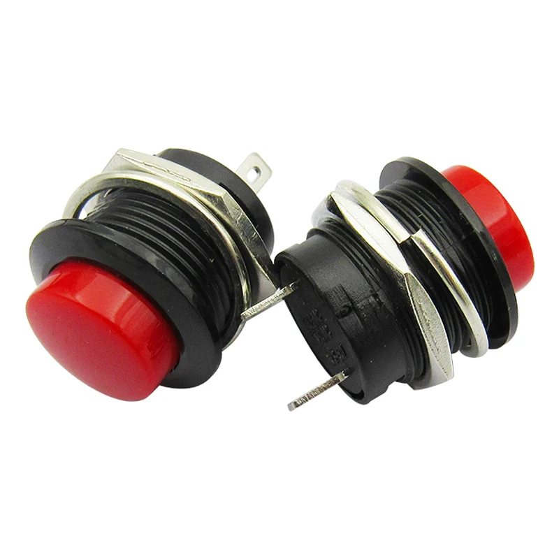 Pushbutton Switch Switch Button Jog Switch R13-507 16mm Red Without ...