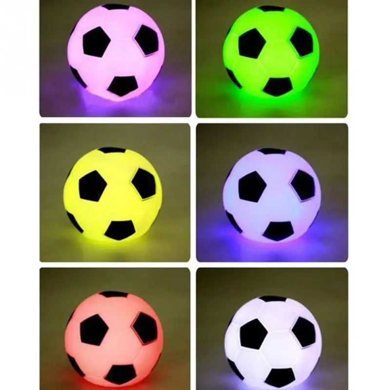 1 pc Football LED Night Colors Changing Light Lamp Home Decoration for ...