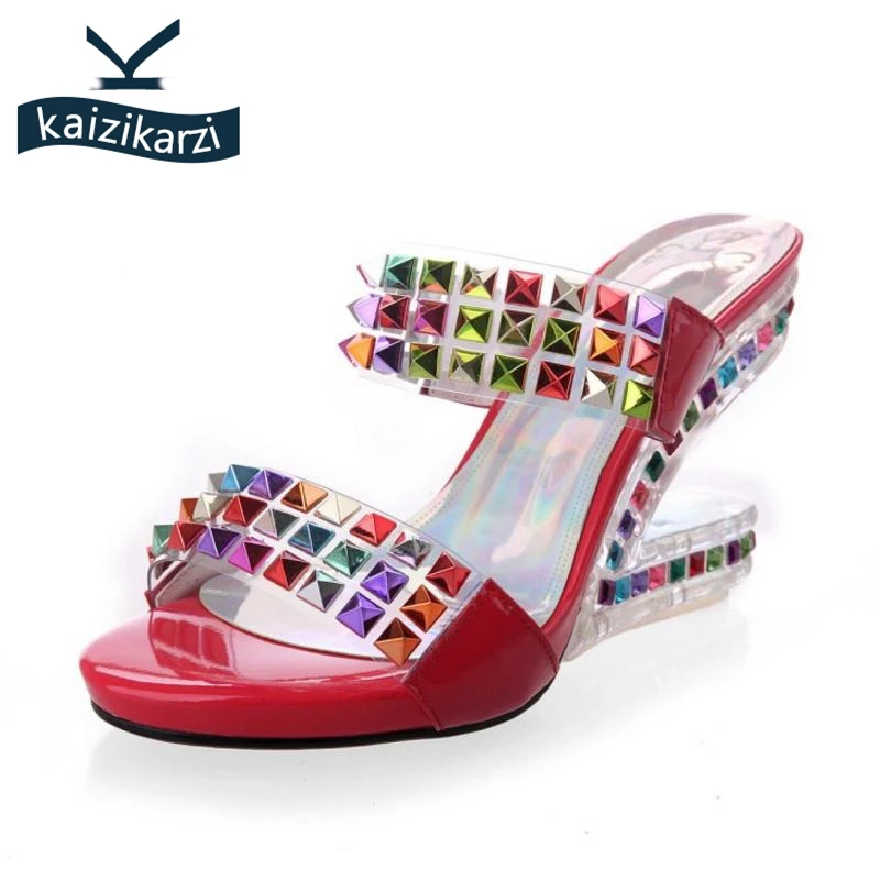 KaiziKarzi National Style Women Boehmia Real Genuine Leather Alien ...