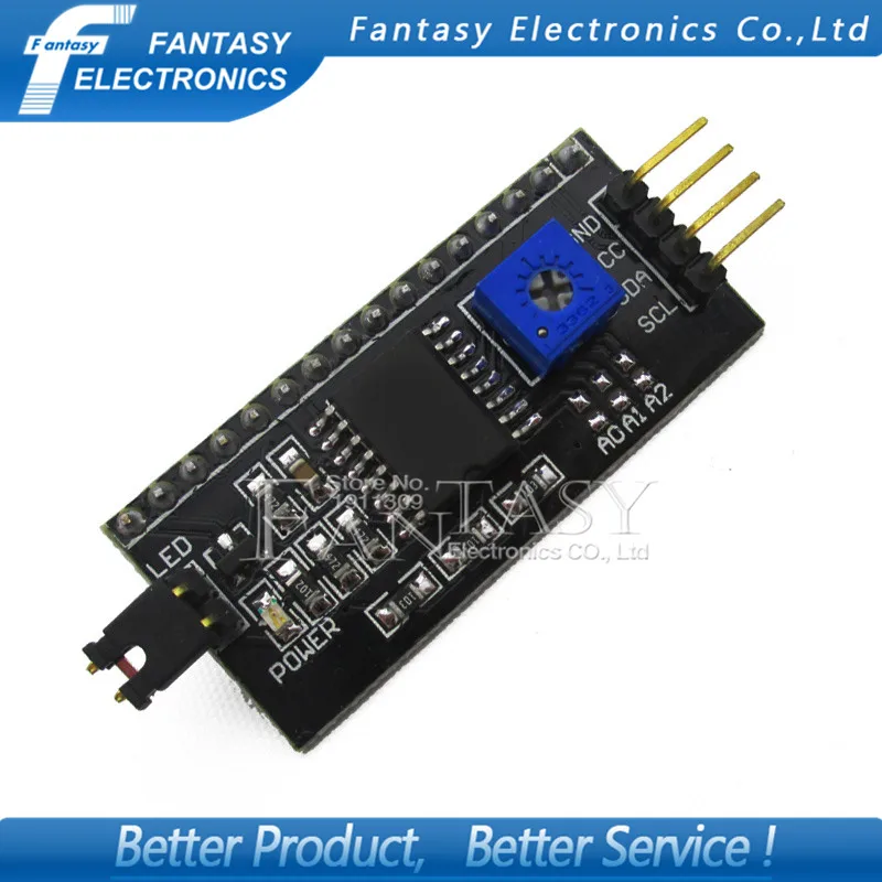 5pcs 1602 2004 Lcd Adapter Plate Iic I2c Interface Lcd1602 I2c Lcd 6346