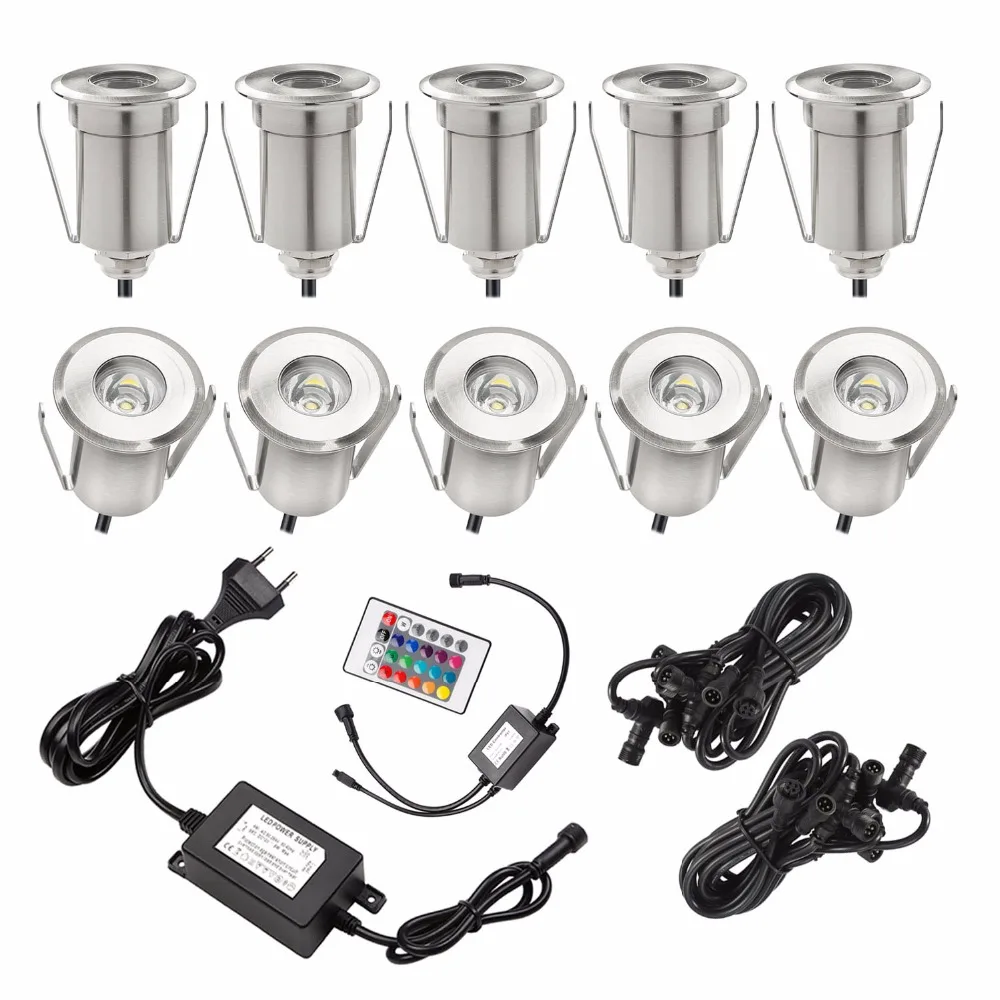 Stainless Steel Ip67 Dc12v 0.65w~2w Deck Outdoor Landscape Light On The ...