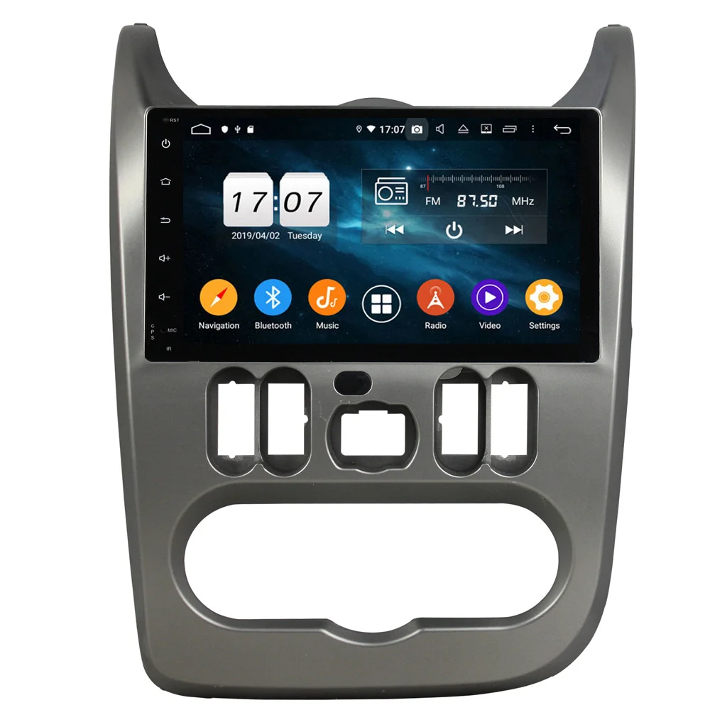 64G Android 9.0 For Renault Duster 2015 2016 Octa Core PX5 Car DVD ...