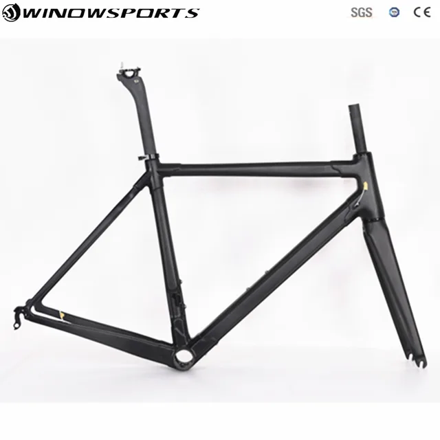 Carbon Classical Road Bike Frameset Carbon Racing Bicycle Frame 3K XXS ...