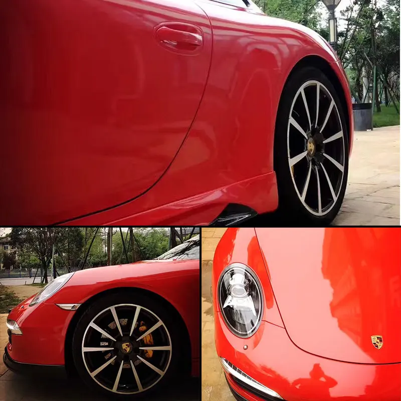 Dark Rubine Red Vinyl Car Wraps Foilen CARBINS High Gloss Vinyl - buy ...