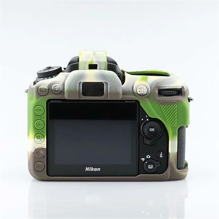 Best Soft Silicone Camera Body Cover For Nikon D7500 Armor Skin Case ...