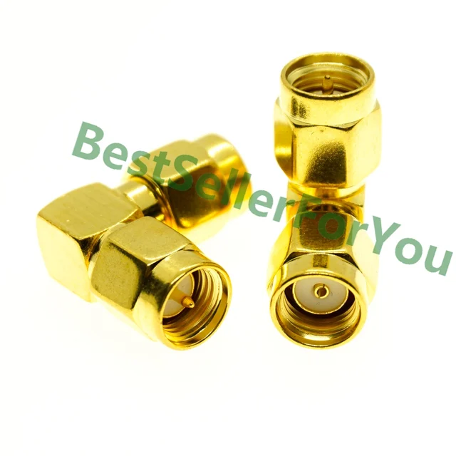Rp Sma Male 1 RP SMA To SMA Male Female Right Angle Adapter - T-Three ...