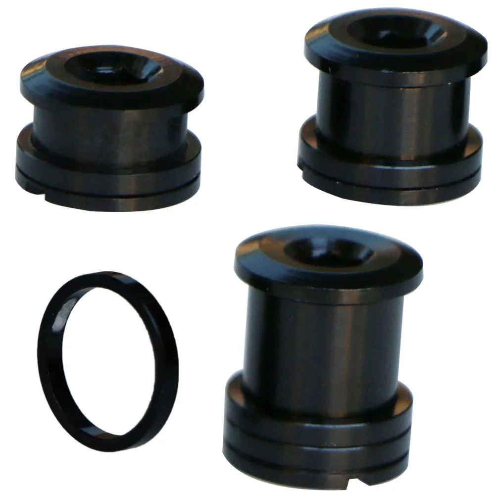 10pcs-MTB-mountain-fold-bike-refitting-carbon-fiber-crankset-monoblock ...