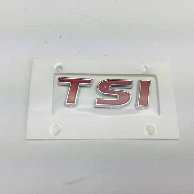 for VW Magotan Passat B6 Red TSI Sticker Rear Trunk Badge Boot Lid ...